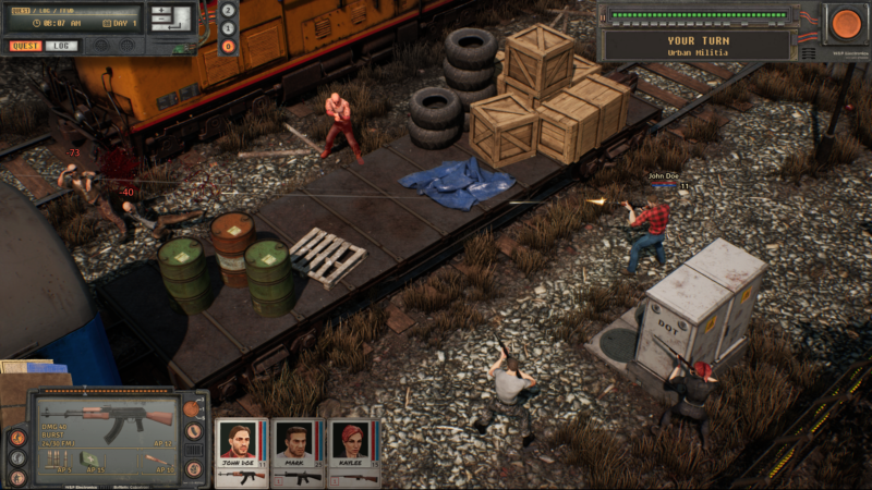 Urban Strife Game - TBS Survival RPG