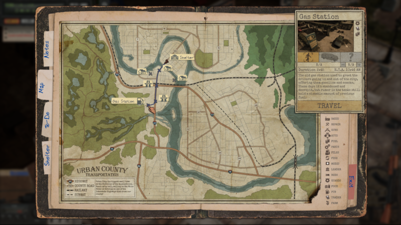 Urban Strife Game - TBS Survival RPG