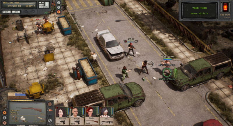 Urban Strife Game - TBS Survival RPG