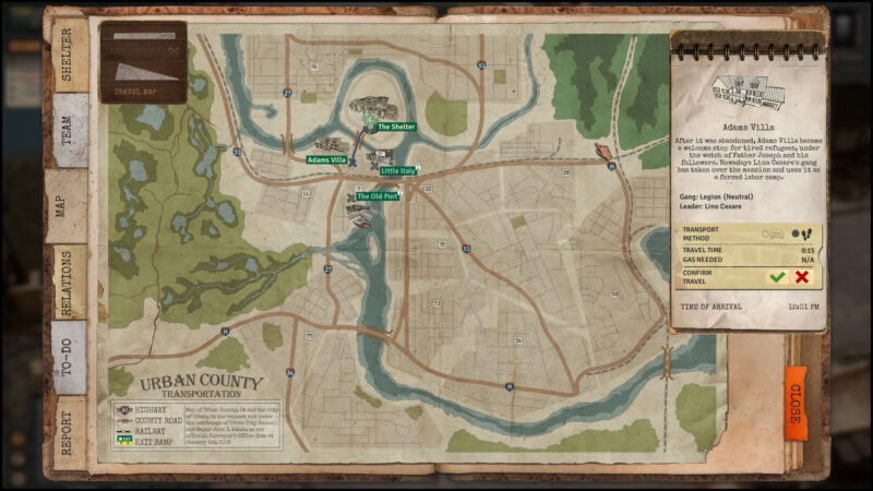 Urban Strife Game - TBS Survival RPG